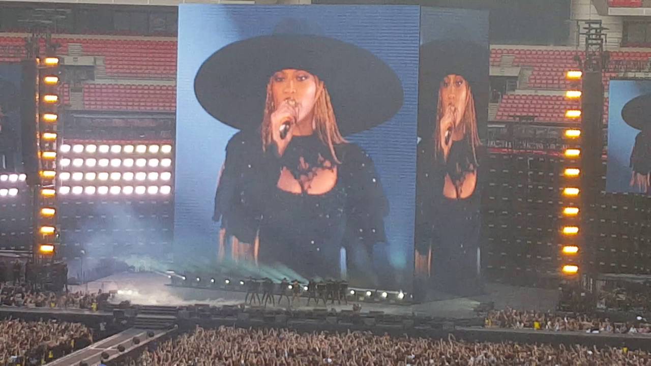 Beyonce's Formation World Tour, Wembley Stadium 3rd July 2016 - YouTube