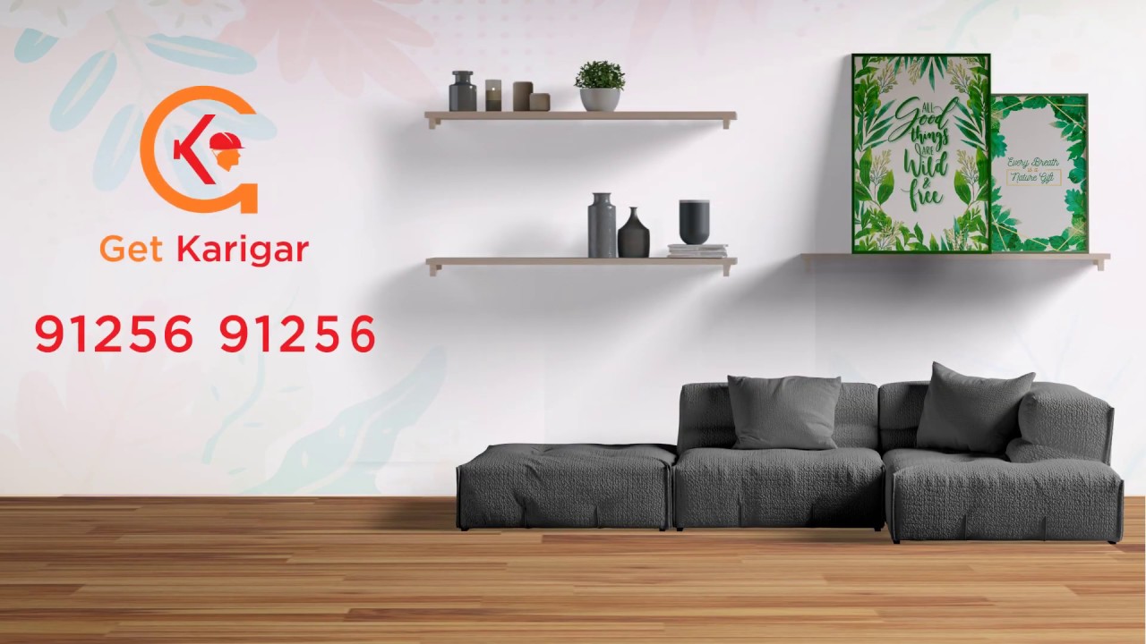 Best Interior design Work By Get Karigar Experts - YouTube