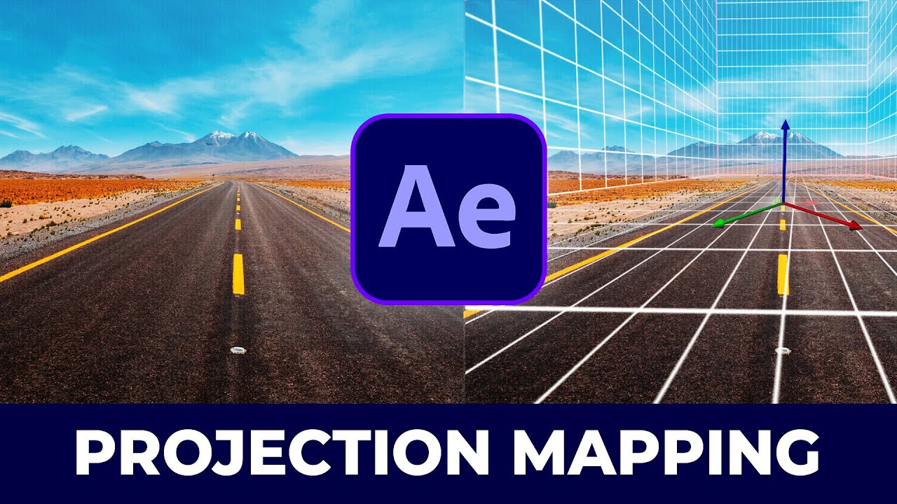 Projection Mapping in After Effects | Create Realistic 3D Camera ...