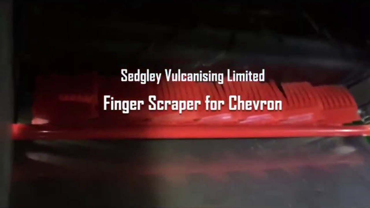 Finger Scraper for Conveyor belts - to maximise belt life. - YouTube