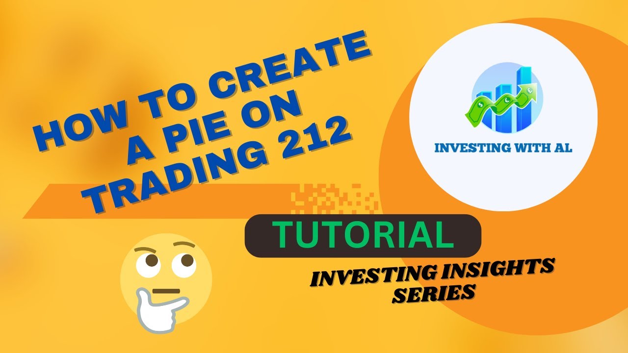 How to create a Pie on Trading 212 Vid #4 - YouTube