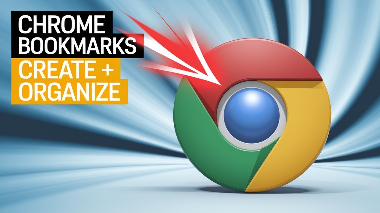 How To Create Bookmarks in Google Chrome + Folders (Easy Guide) - YouTube