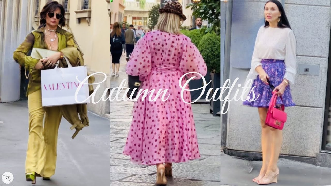 🇮🇹 Part 2/2 First Week Of October Autumn Outfits - Most Stylish People ...