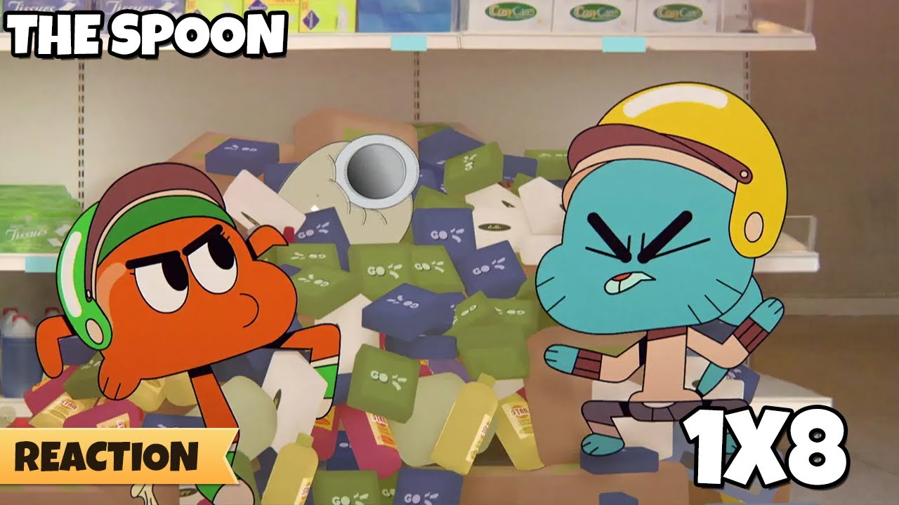 The Amazing World of Gumball | Episode 8 | The Spoon | REACTION - YouTube