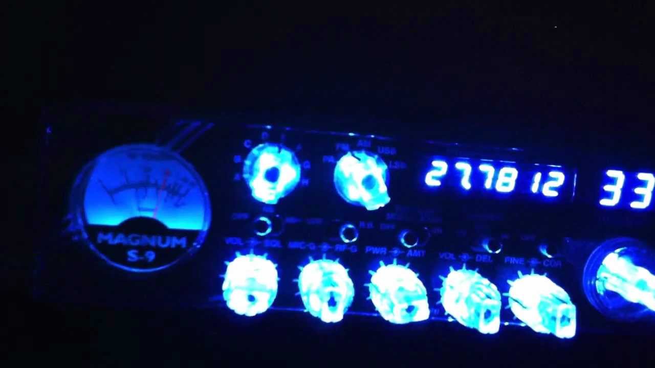 Magnum S9 nitro xpress CB radio - YouTube