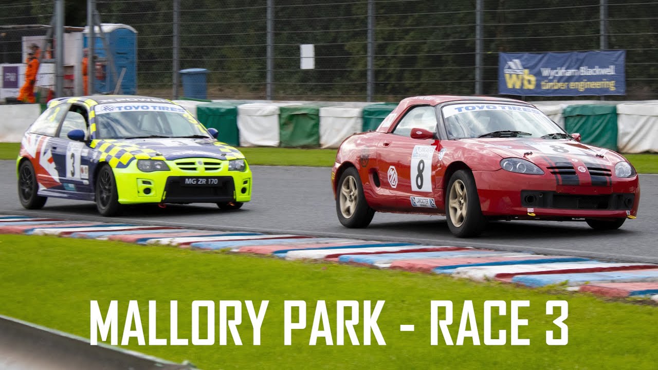 PAUL WISBEY Mallory Park Race 3 MGOC 2020 - YouTube