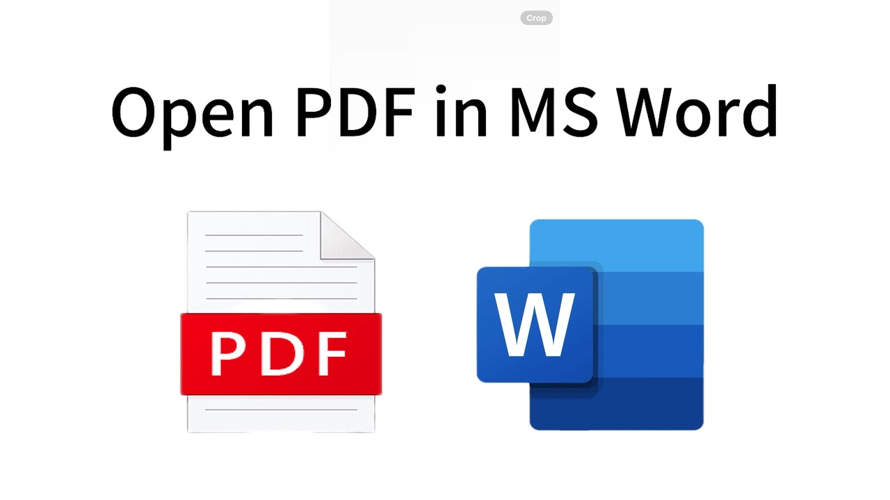 Open and Edit PDF file in MS Word || Microsoft Word - YouTube