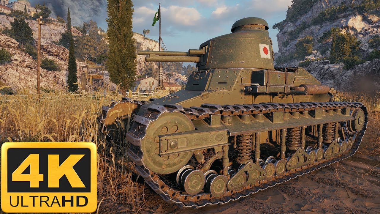 World of Tanks Renault Otsu a Japanese tier 1 light tank - YouTube