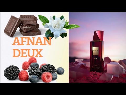 AFNAN Modest DEUX perfume arabe de frutos rojo,chocolate Review - YouTube