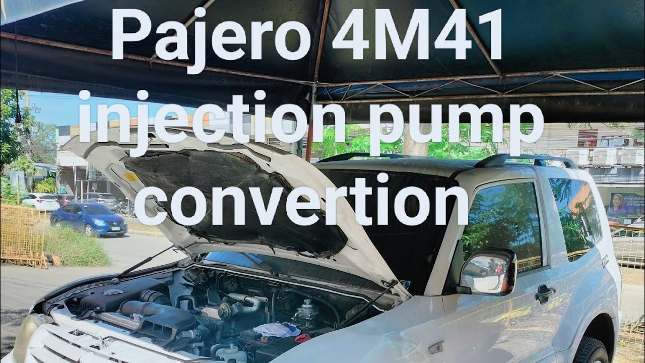 Pajero 3 Doors 4M41. injection pump convertion - YouTube