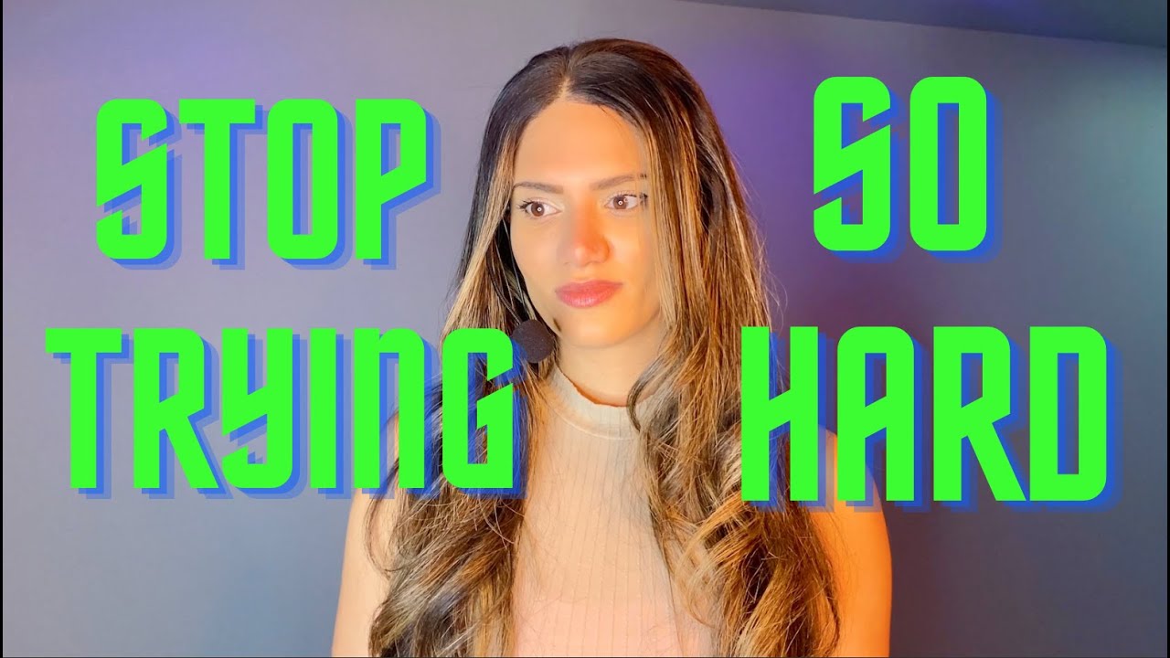 Why you should stop trying so hard // Melody DanceFit - YouTube