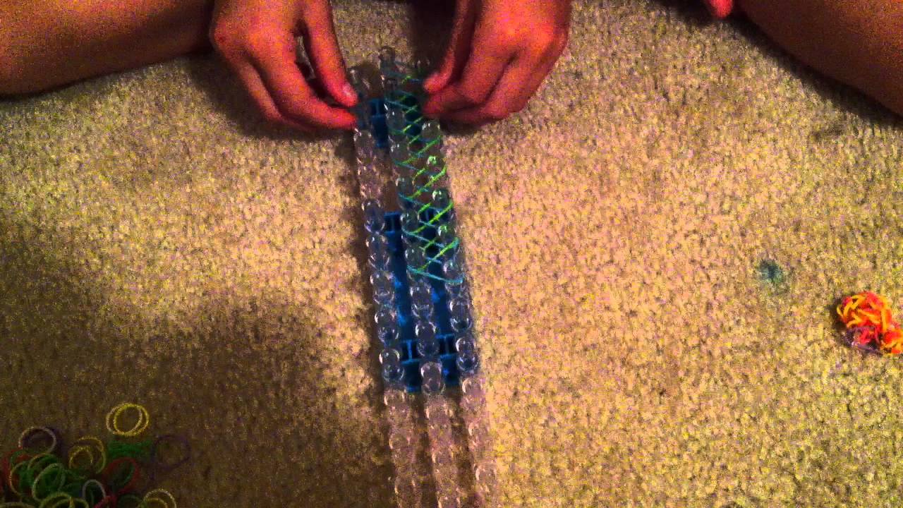 Simple Rainbow Loom Tutorial - YouTube