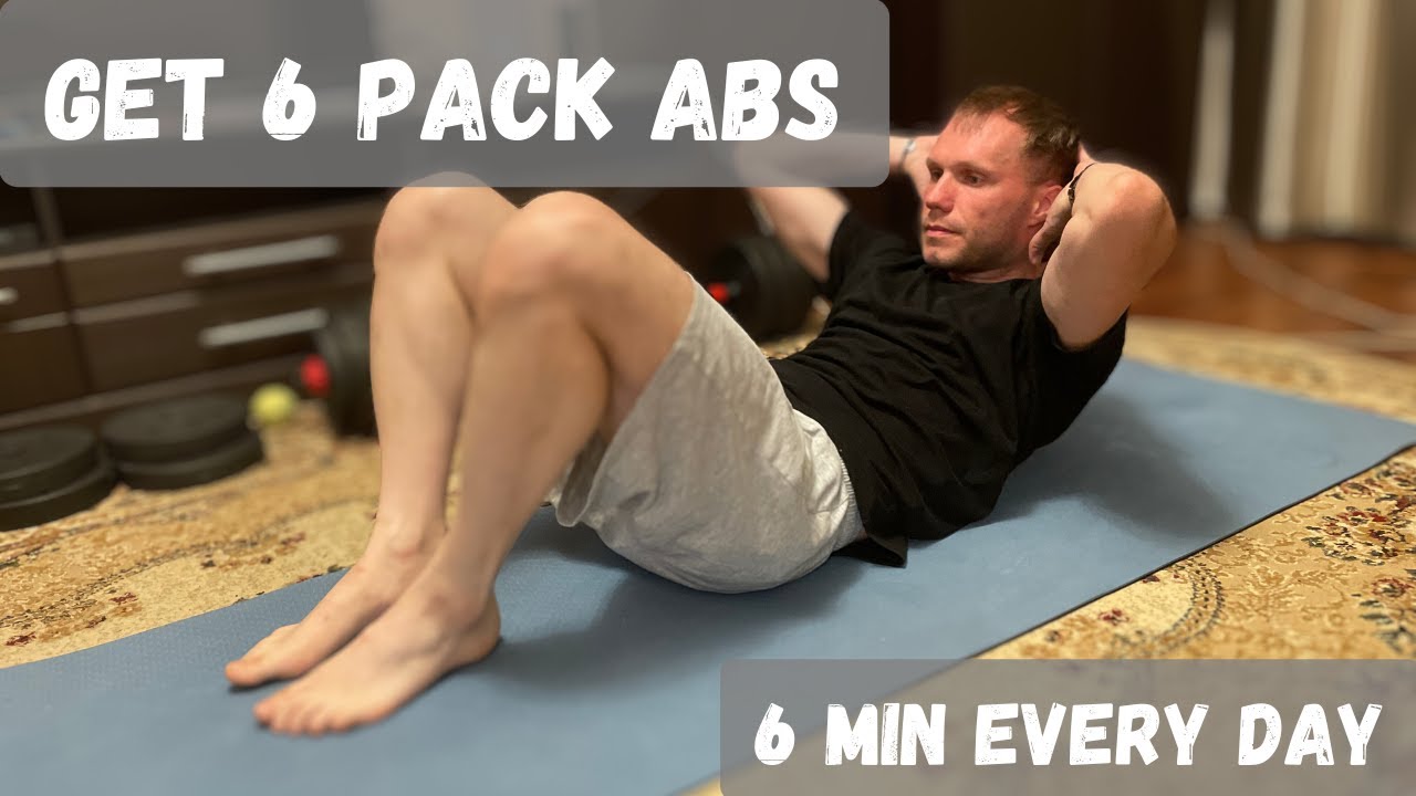 6 min ABS Workout at Home (ABS ON FIRE) - YouTube