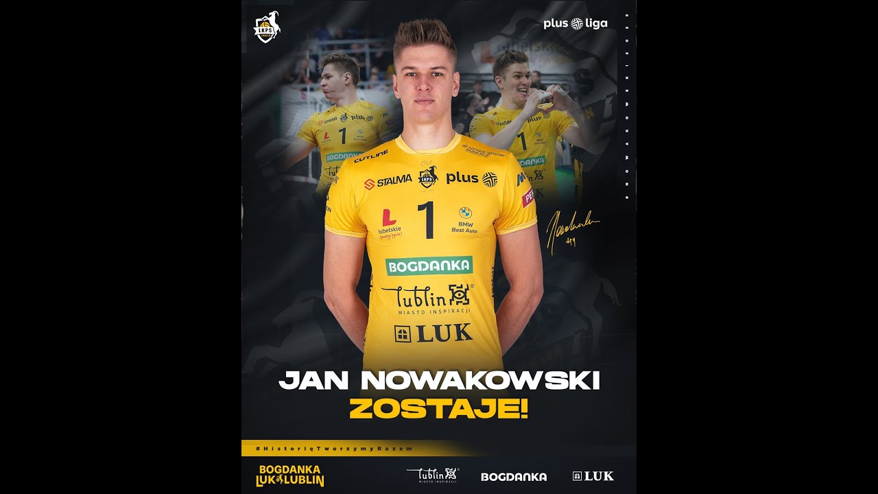 🥁 𝗝𝗔𝗡 𝗡𝗢𝗪𝗔𝗞𝗢𝗪𝗦𝗞𝗜 𝗭𝗢𝗦𝗧𝗔𝗝𝗘 𝗪 𝗟𝗨𝗕𝗟𝗜𝗡𝗜𝗘 𝗡𝗔 𝗞𝗢𝗟𝗘𝗝𝗡𝗬 𝗦𝗘𝗭𝗢𝗡! 💛🖤 # ...