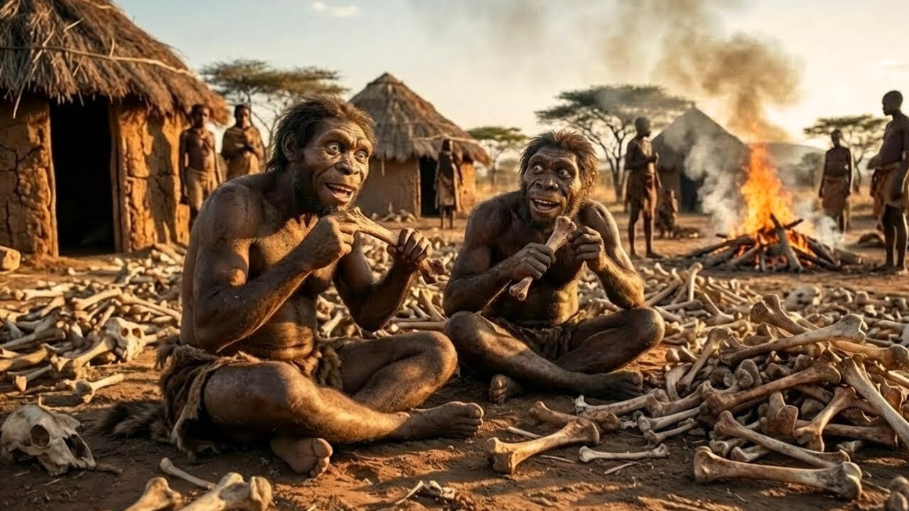 Million Years Ago | How Homo Erectus Found Food to Survive in the ...