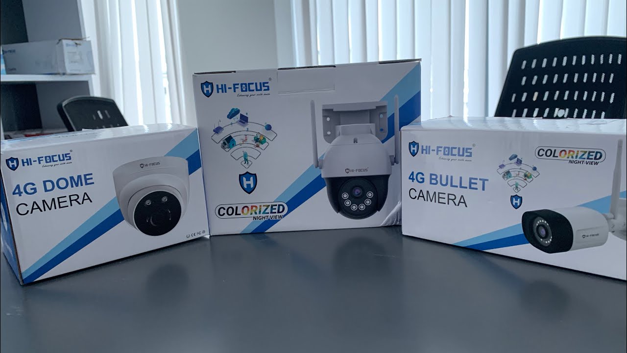 HiFocus New 4G camera Unboxing & Configuration in Hindi - YouTube