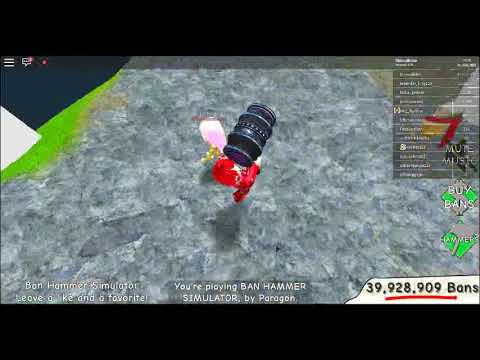 BAN HAMMER SIMULATOR - YouTube