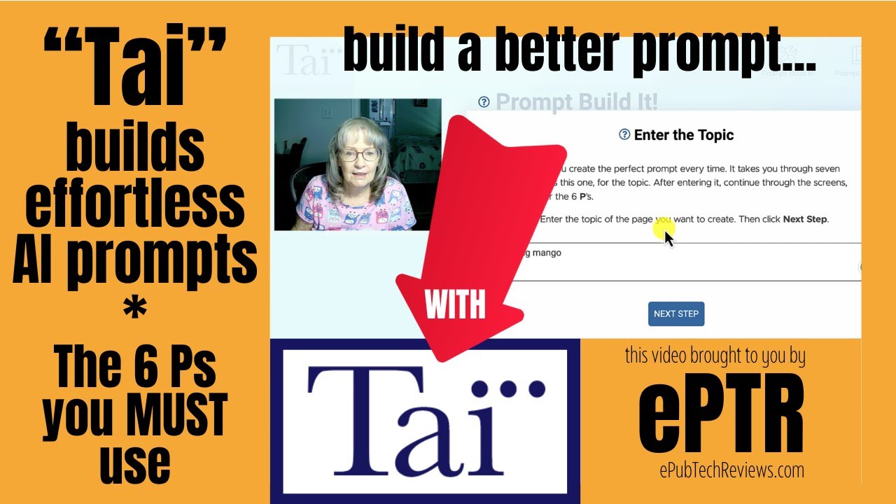 Tai builds effortless AI prompts, the 6Ps you MUST use to build a ...