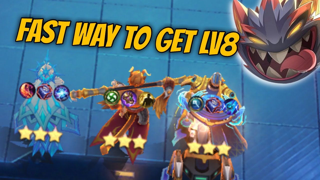 FAST WAY TO GET LV8 THARZ 3 META COMMANDER | MAGIC CHESS MLBB - YouTube