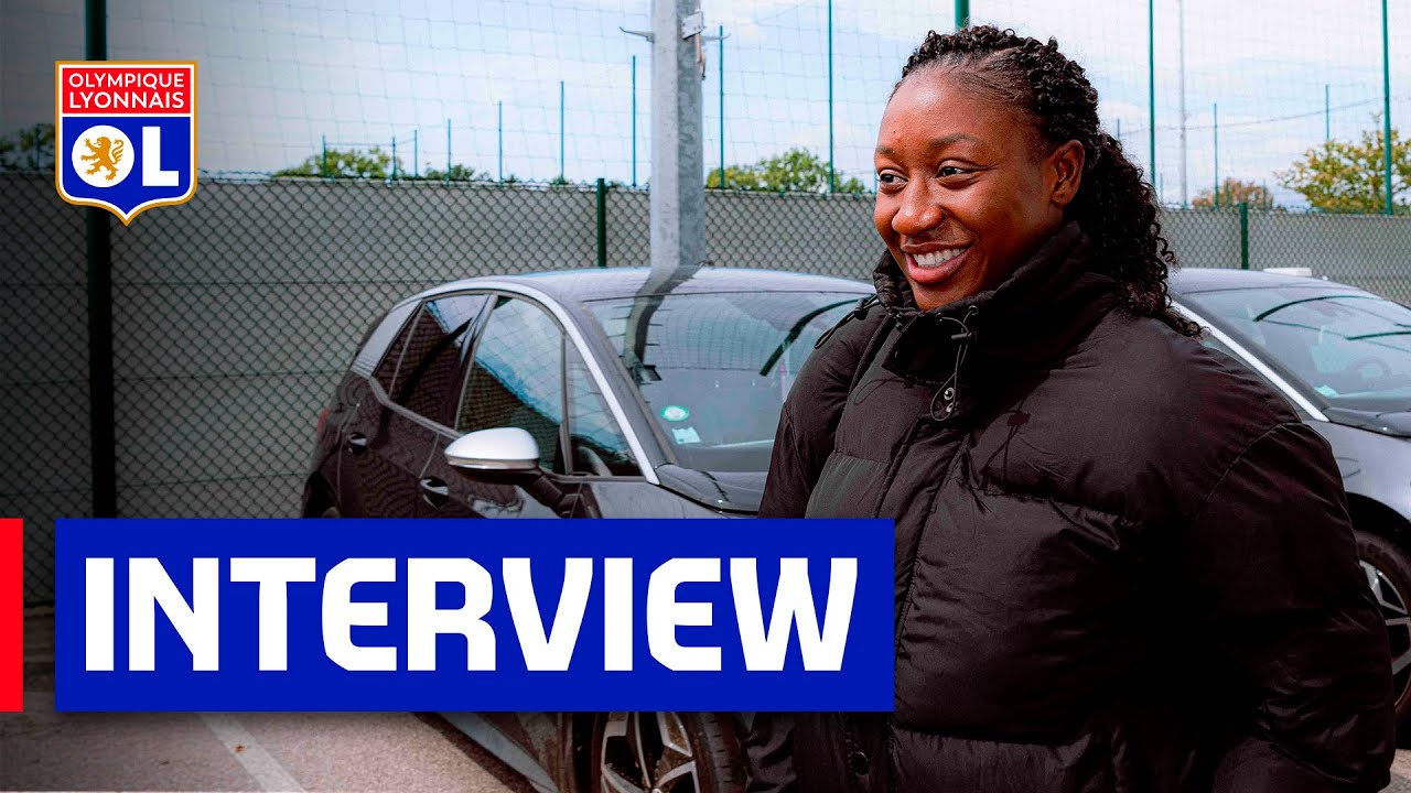 La première interview de Kadidiatou Diani | Olympique Lyonnais - YouTube