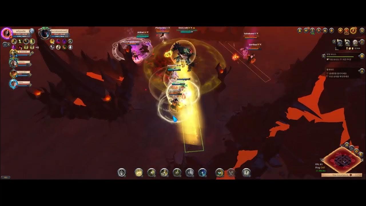 Albion Online 5v5 hellgate dive healer - YouTube