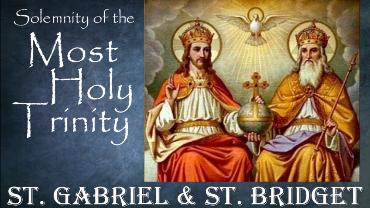 Mass: The Solemnity of the Most Holy Trinity on Sunday 5-30-21 - YouTube