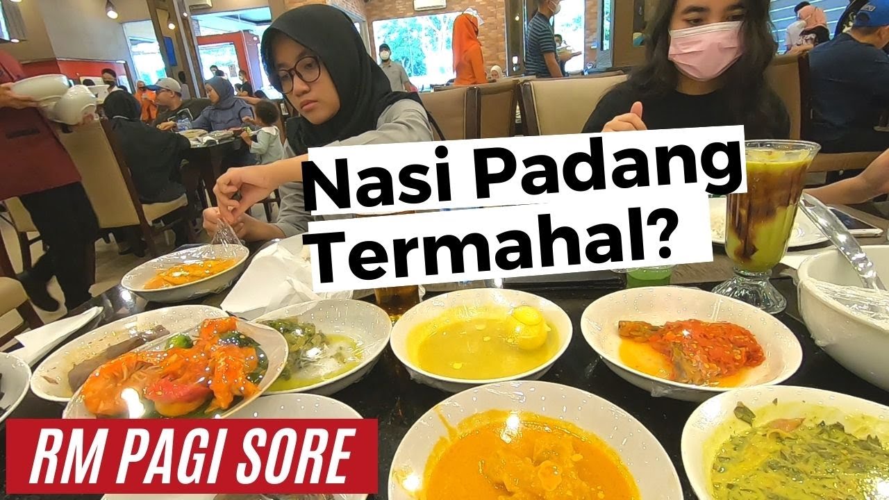 Nyobain Nasi Padang Termahal (RM Pagi Sore) - YouTube