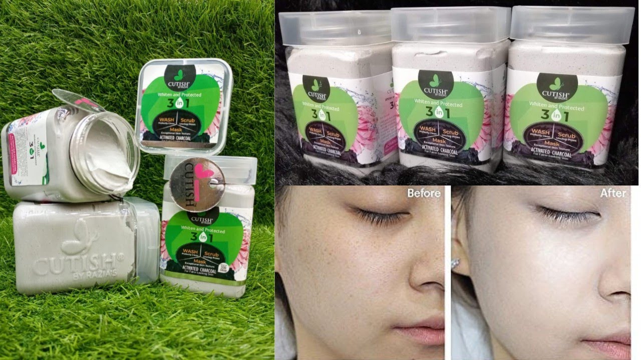 Cutish 3in1 Jar (Wash + Scrub + Mask) Demo , Information and Honest ...