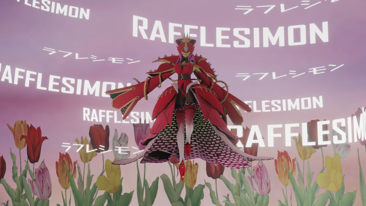 Rafflesimon DNA Digivolve Sequence - YouTube