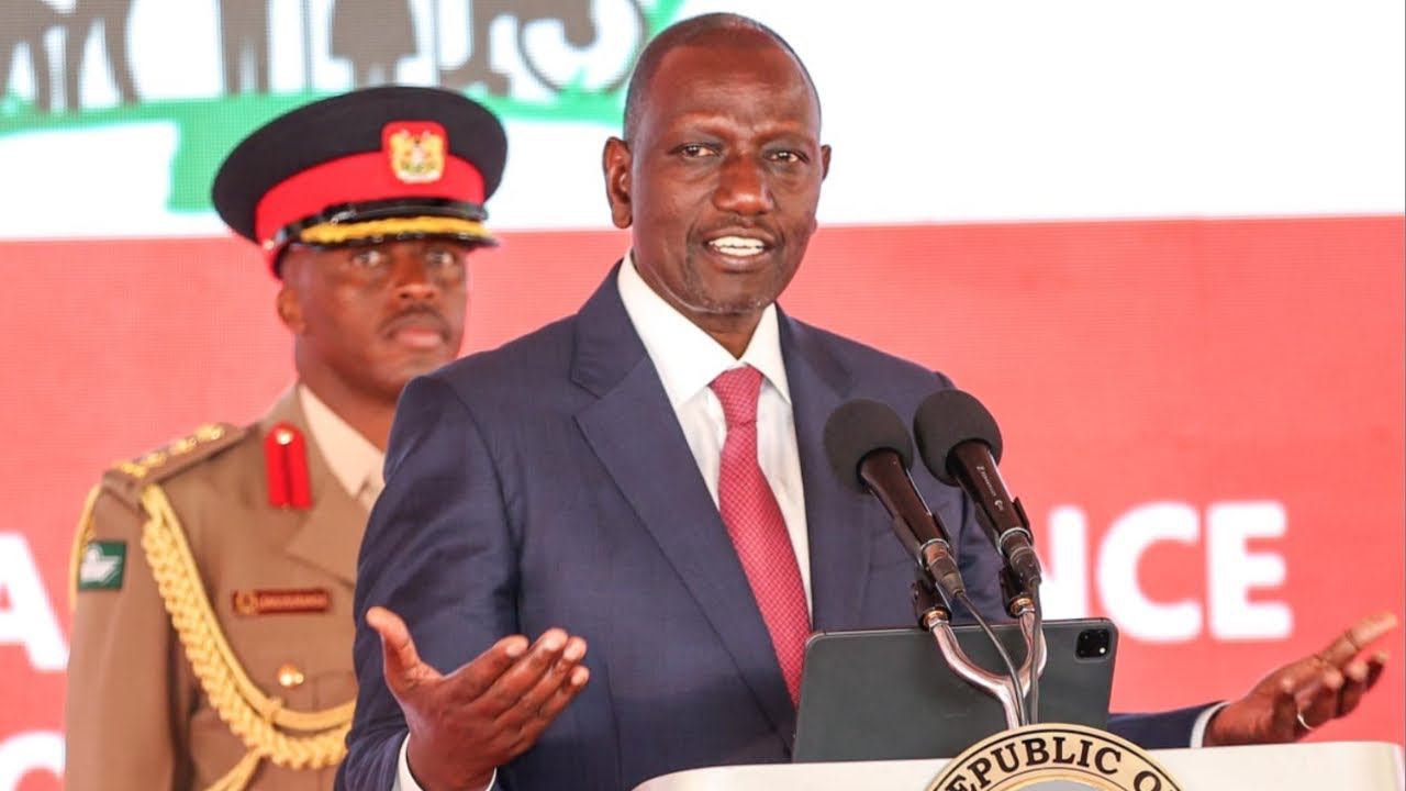 LISTEN TO PRESIDENT RUTO'S SPEECH BEFORE HE LEFT THE COUNTRY FOR RWANDA ...