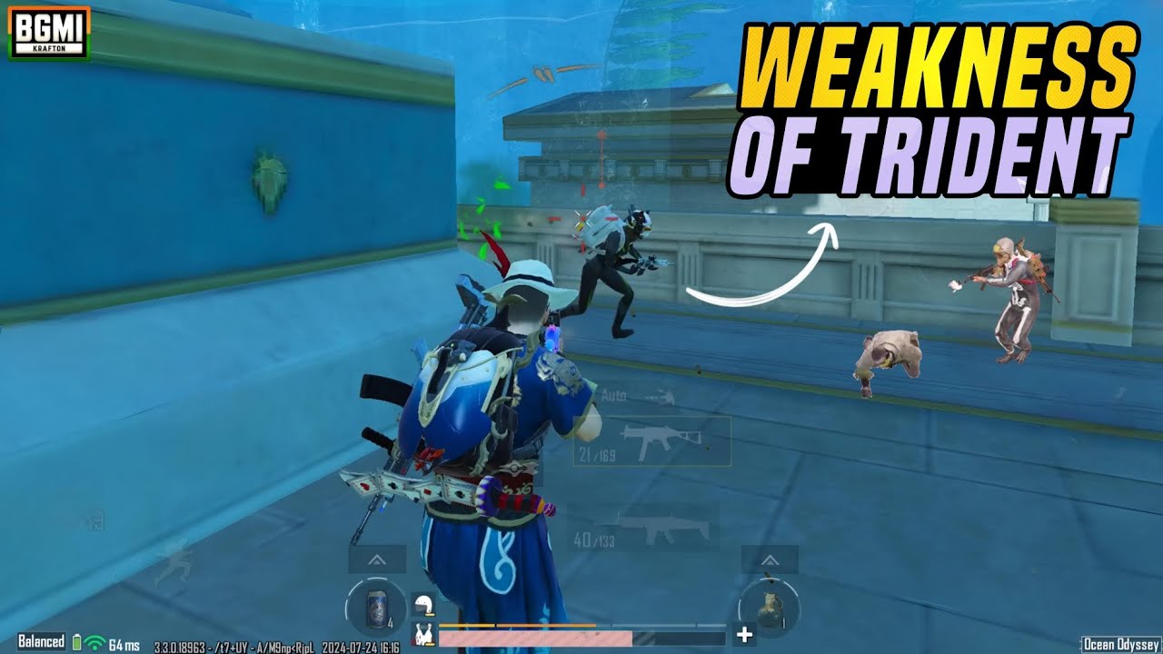 I Found The Biggest Weakness Of 'Trident' ? BGMI Gameplay - YouTube