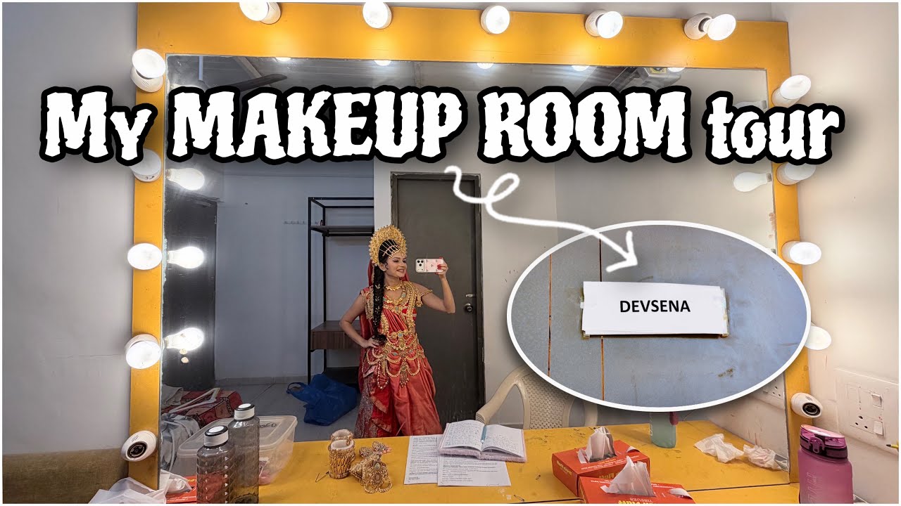Devsena Makeup Room Tour | On-Set Space Revealed__shiv shakti serial ...
