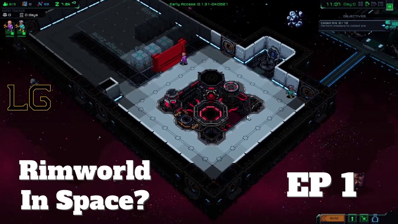 Let's Play Starmancer Ep 1 - Building The Space Station of My Dreams ...