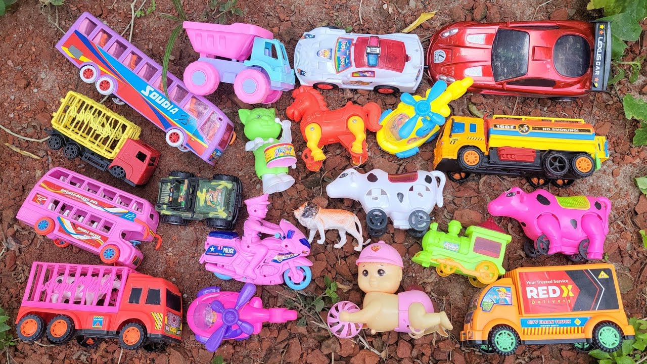 Walk For Hiding Satisfying Different Types of Plastics Vehicles ...