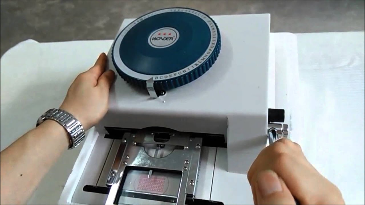 PROMARKING TIPADORA MANUAL TBM50 - YouTube