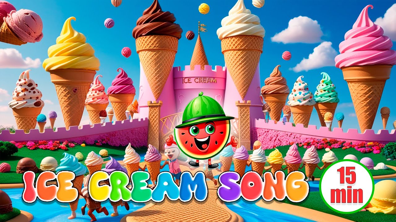 Ice Cream Song 🍦 | Catchy Nursery Rhymes & Fun Kids' Songs! - YouTube