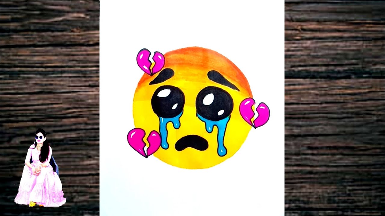 HAW TO DRAW A EMOJI EASY STEP BY STEP - YouTube