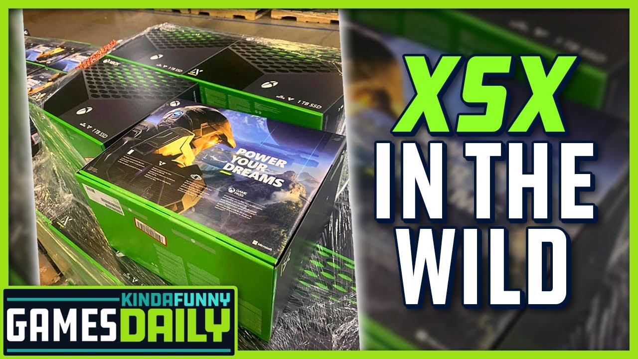 Xbox Series X Seen IRL - Kinda Funny Games Daily 10.12.20 - YouTube