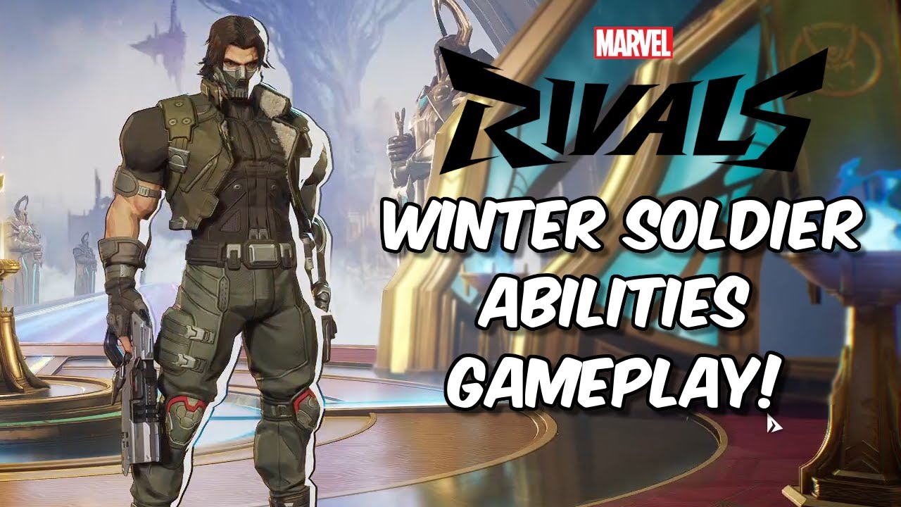 Winter Soldier Abilities Gameplay From Marvel Rivals Twitch Stream ...