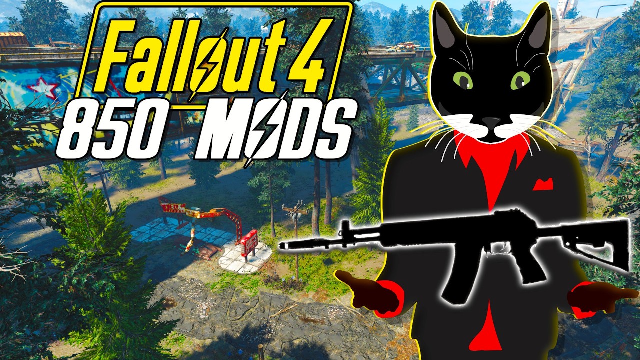 A Quest For A Single Weapon! - Modded Fallout 4 - Magnum Opus - YouTube