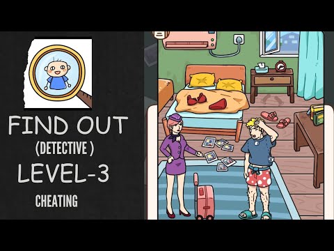 Find Out Detective - Level 3: Cheating? #findoutgames #clue #answer # ...