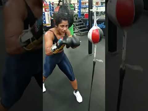 Florencia Belén entrenando en TMT
