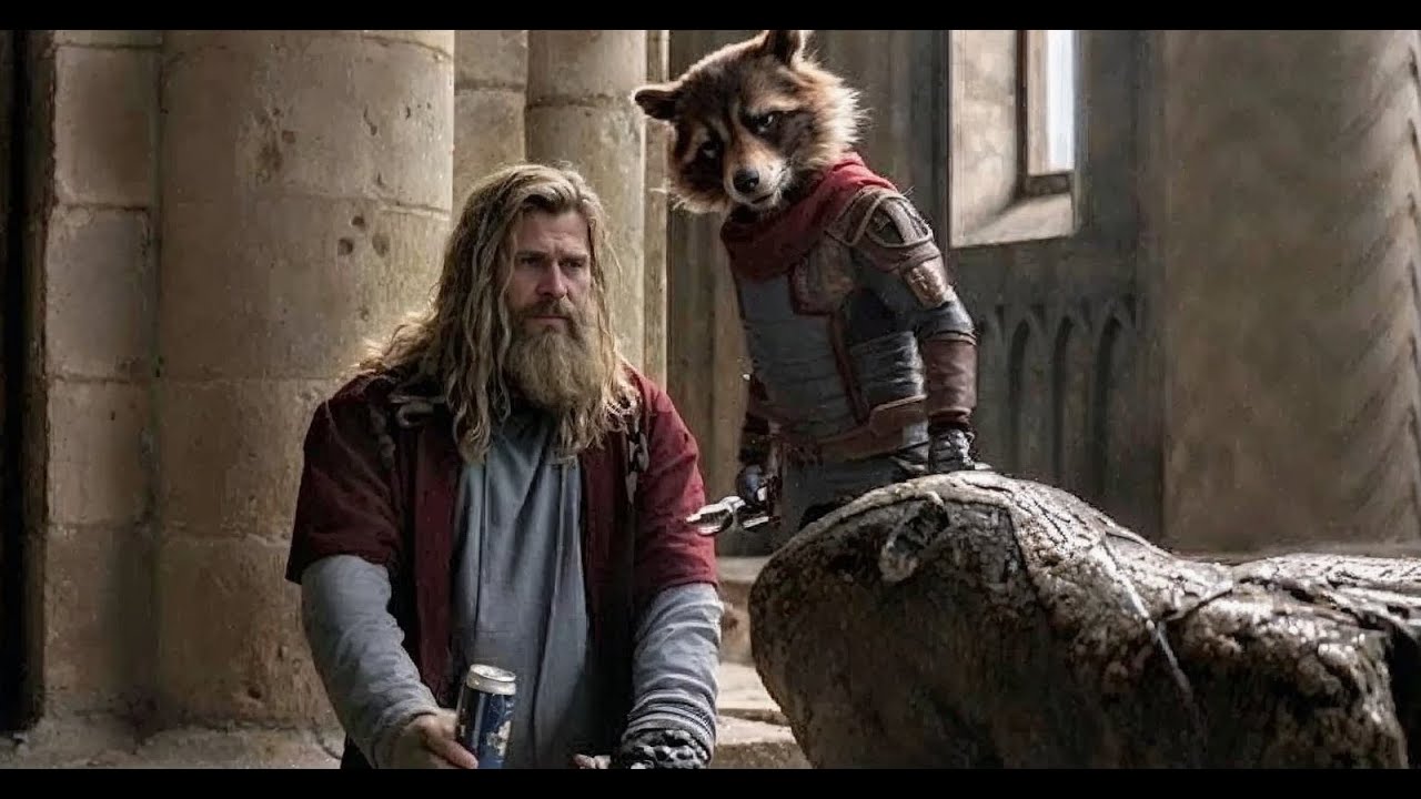 Thor Revisits Asgard with Rocket | Avengers: Endgame Time Heist Scene ...