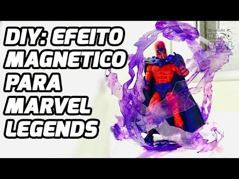 DIY #87: Efeito Magnético para Marvel Legends - Tutorial - Como fazer ...