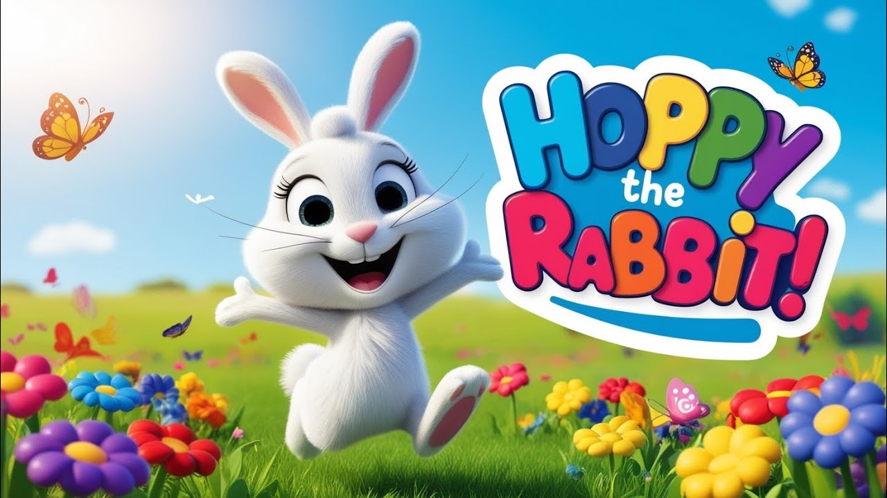 Hoppy the Rabbit - Nursery Rhymes and Songs for Children #rhymes # ...