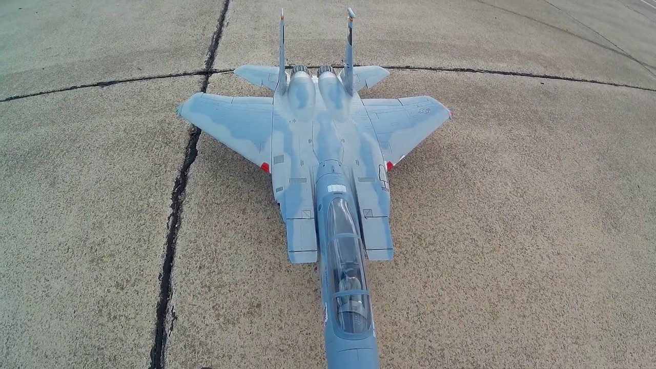F 15 third flight flapless touch and goes - YouTube