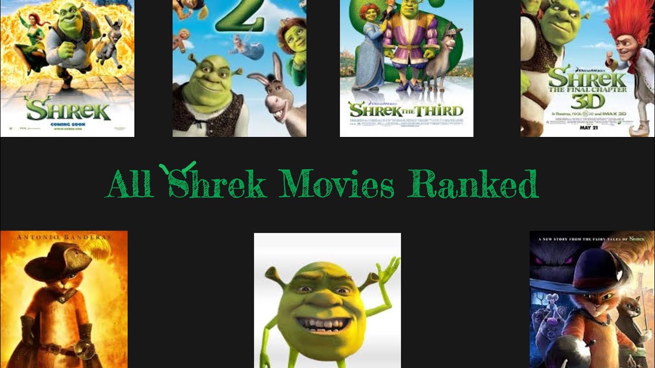 All 6 Shrek Movies Ranked - YouTube