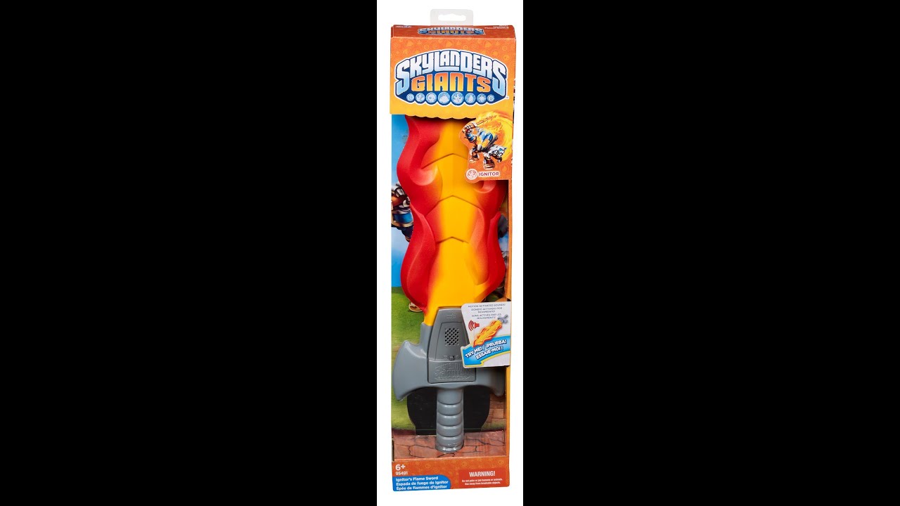 Mega Bloks Skylanders Giants™ Ignitor's Flame Sword - KidToyTesters ...