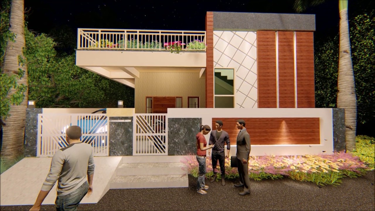 C RAMAKRISHNA REDDY HOUSE ELEVATION - YouTube