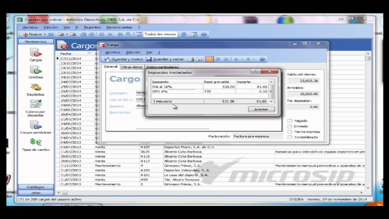 El Facil Manejo del IEPS en Microsip - YouTube